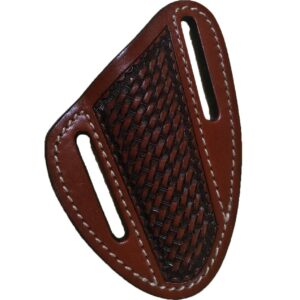 ranger belt basket weave knife sheath ks272