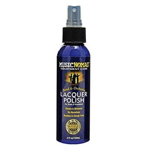 musicnomad lacquer polish for brass & woodwind instruments, 4 oz. (mn700)