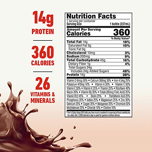 Boost Plus Complete Nutritional Drink, Rich Chocolate, 8 Fl Oz (Pack of 24)