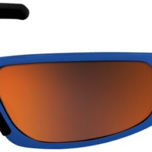 Liquid Mens Gasket Polarized Sunglasses, Blue/Red/Mirror