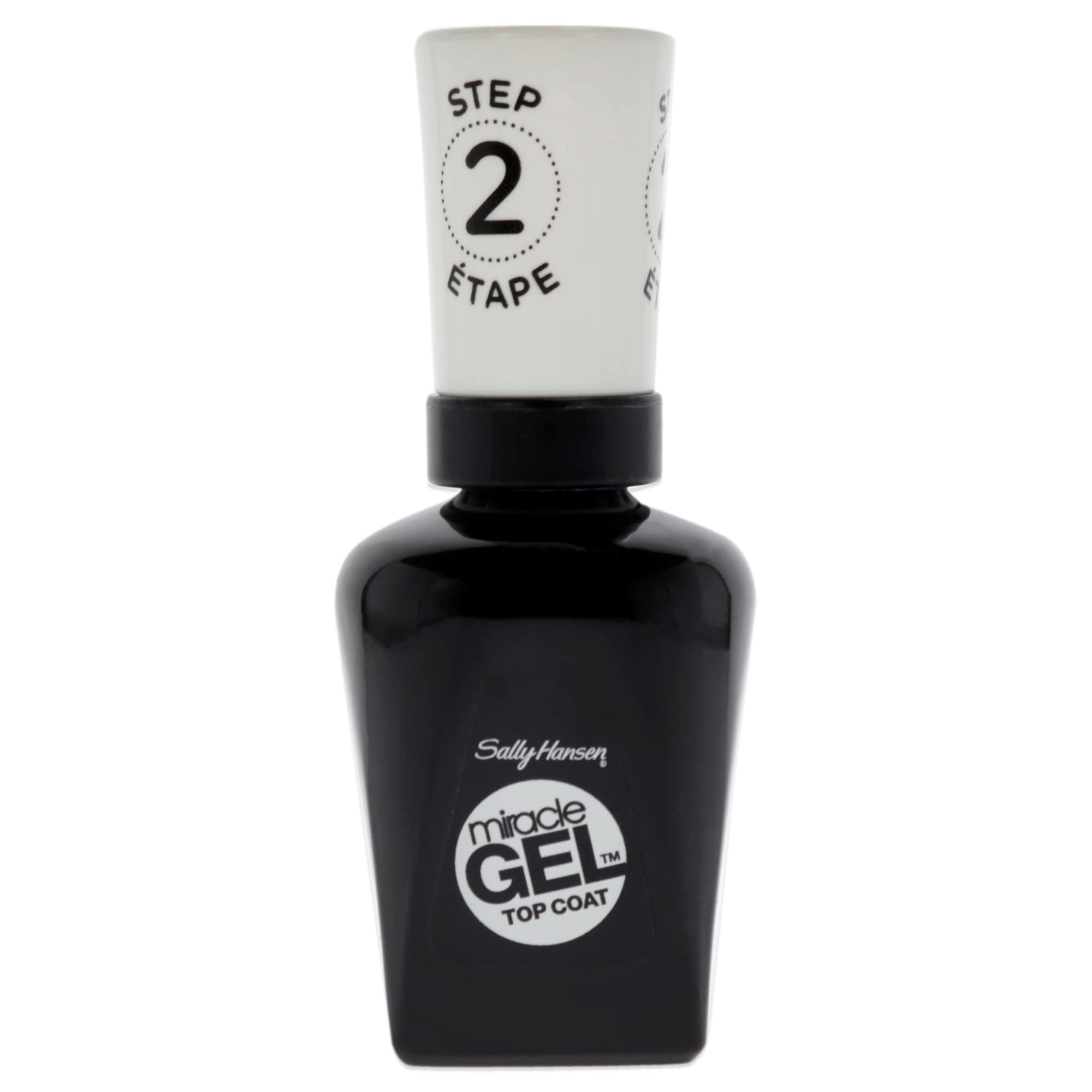 Sally Hansen Miracle Gel Nail Polish 101 Top Coat, 0.5 Fl Oz (Packaging May Vary)