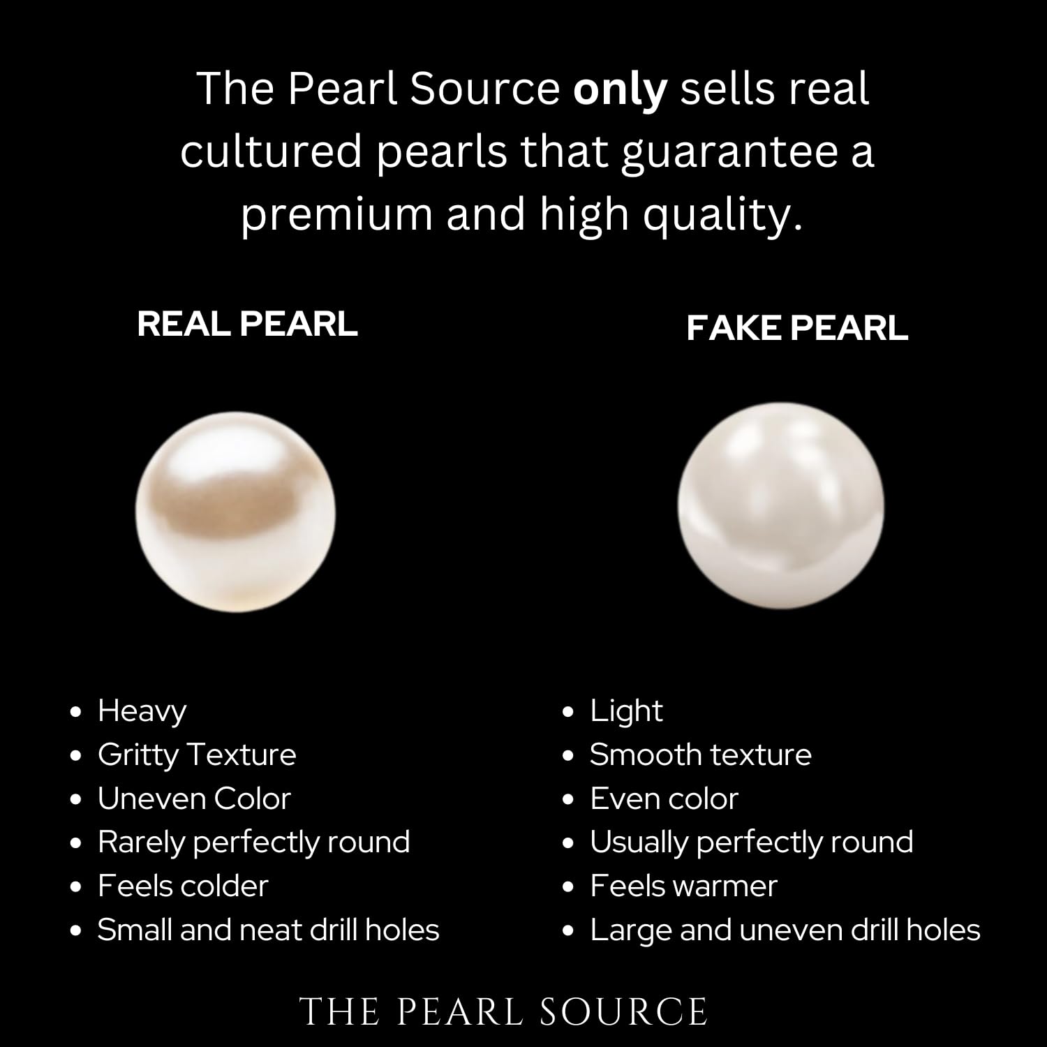 THE PEARL SOURCE 14K Gold Screwback 7-7.5mm Round White Akoya Cultured Pearl Stud Earrings for Women