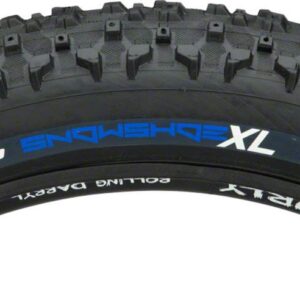 Vee Rubber Snowshoe XL Fat Bike Tire: 26" X 4.8" 120 Tpi Folding Bead Silica Compound, Black