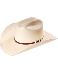 stetson men's stallion by maximo 100x straw western hat natural 7