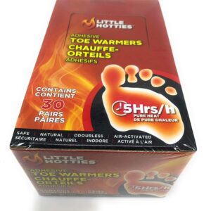 Little Hotties Adhesive Toe Warmers, 30 Pairs