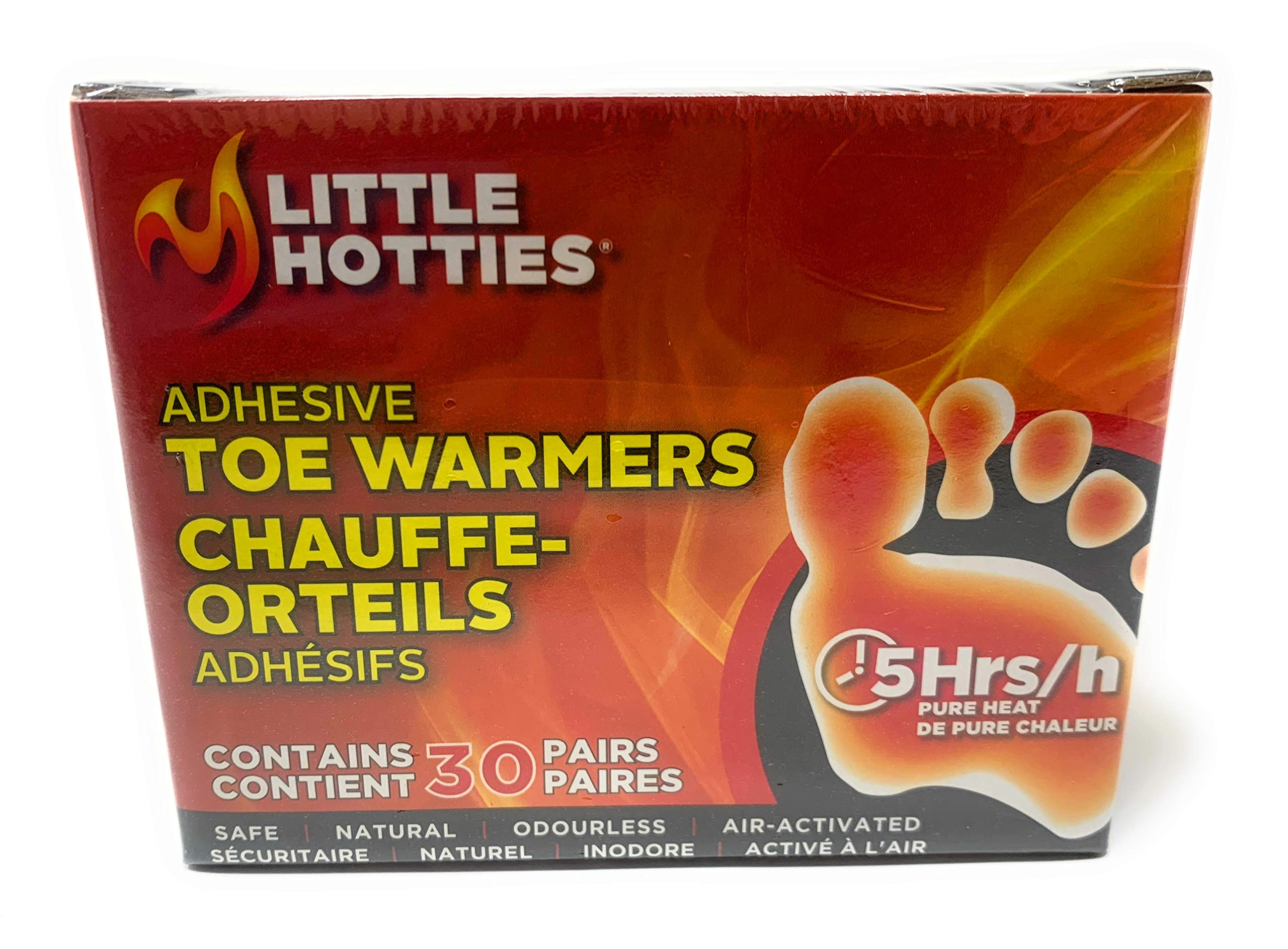 Little Hotties Adhesive Toe Warmers, 30 Pairs