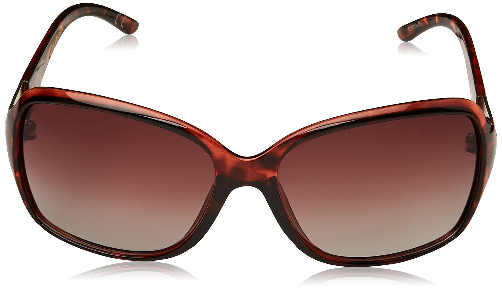 Foster Grant Polarized Sunglasses For Women, Brown Tortoise Shell Sunglasses