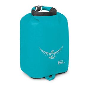 osprey ultralight 6l waterproof dry sack, tropic teal