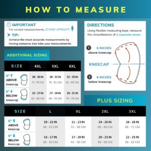 BraceAbility Bariatric Knee Brace for Large Legs - Plus Size Knee Brace with Side Stabilizers for Big Men or Women, Arthritis, Patellar Tendonitis, Obese Chondromalacia Pain, Instability (3XL)