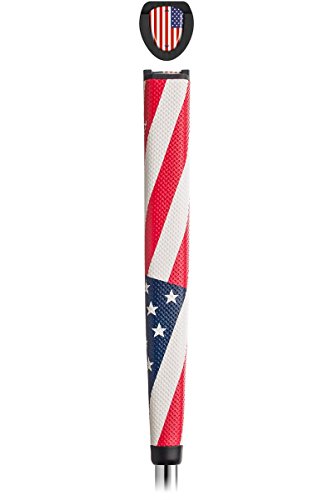 NEW Tour Mark American Flag USA Jumbo Oversize Putter Grip w/ Ball Marker