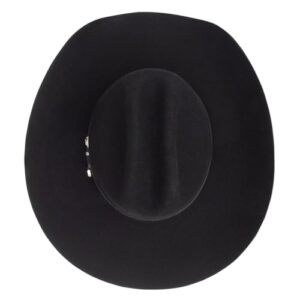 Resistol Men's Sonora 4X Fur Felt Cowboy Hat Black 7 1/4