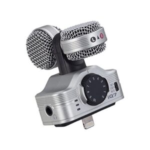 zoom iq7 ms stereo microphone for iphone/ipad/ipod touch