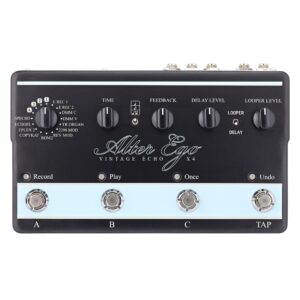 tc electronic alter ego x4 vintage delay and looper pedal