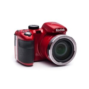 kodak pixpro astro zoom az421-rd 16mp digital camera with 42x optical zoom and 3" lcd screen (red)