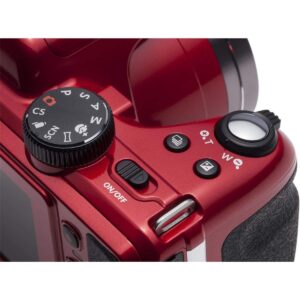 Kodak PIXPRO Astro Zoom AZ421-RD 16MP Digital Camera with 42X Optical Zoom and 3" LCD Screen (Red)