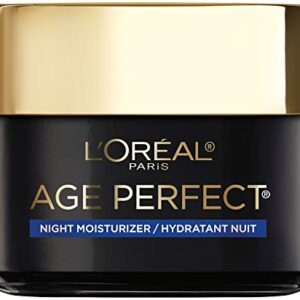 L'Oreal Paris Age Perfect Cell Renewal Night Cream, 1.7 oz - Radiant & Vibrant Skin, Salicylic Acid