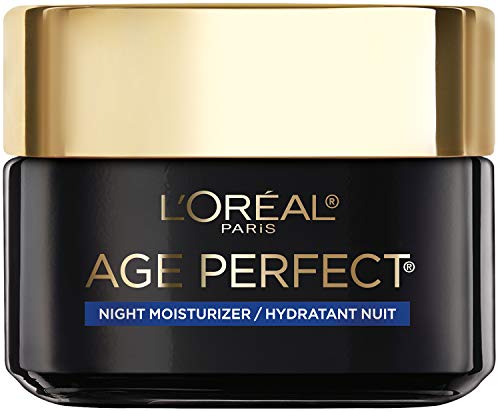 L'Oreal Paris Age Perfect Cell Renewal Night Cream, 1.7 oz - Radiant & Vibrant Skin, Salicylic Acid