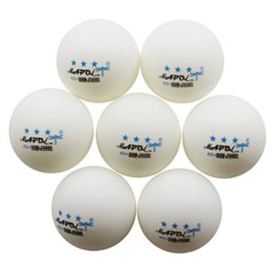 MAPOL 50 White 3-star Table Tennis Ball Premium Training Ping Pong Balls