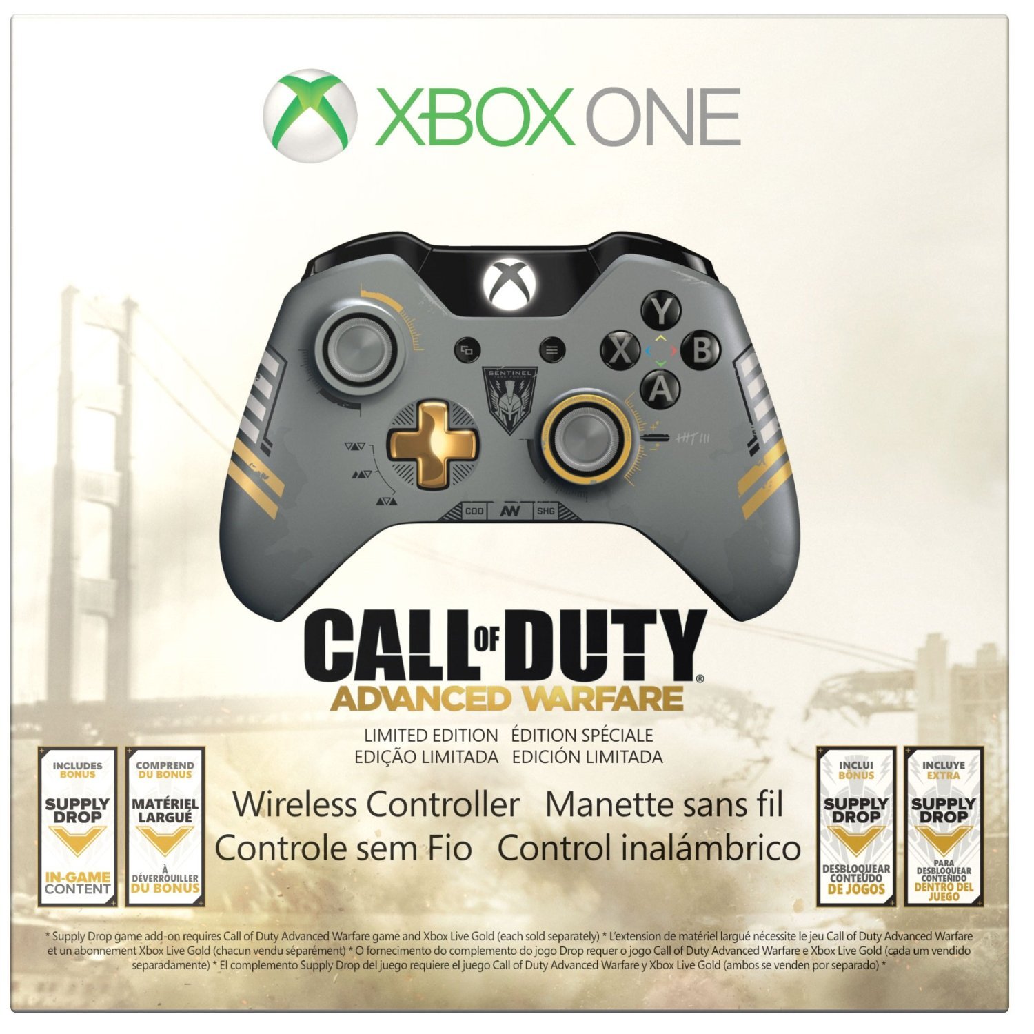 Xbox One Limited Edition Call of Duty: Advanced Warfare Wireless Controller