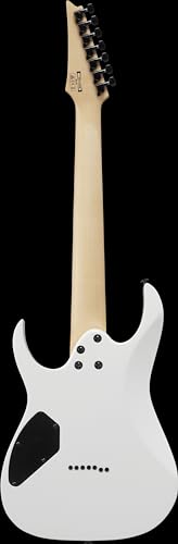 Ibanez GRG 7 String Solid-Body Electric Guitar, Right, White, Full (GRG7221WH)