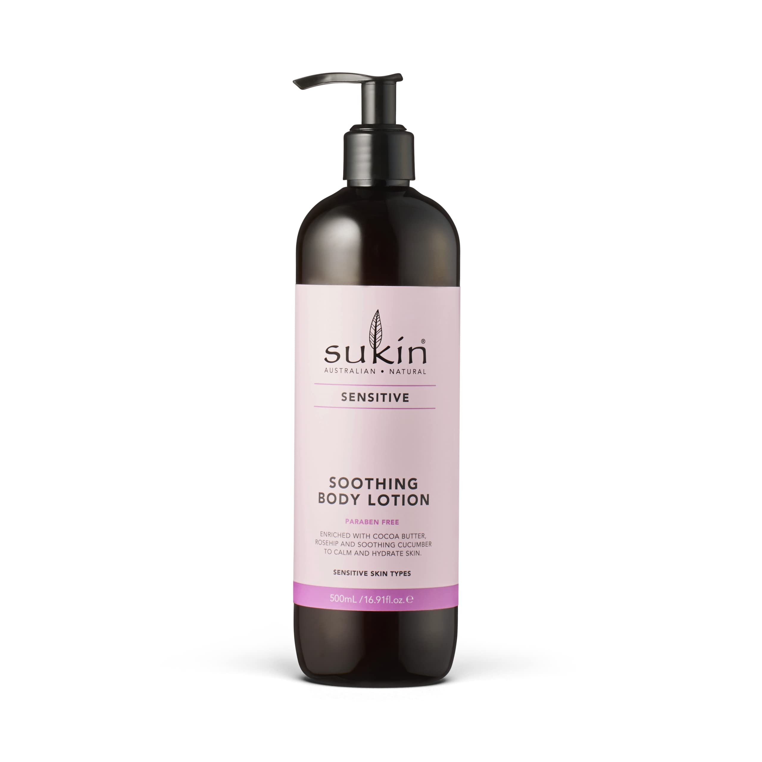 Sukin Sensitive Skin Body Lotion, 16.9 Ounces