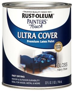 qt navy blu ltx paint