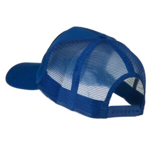 Vietnam Veteran Military Patched Mesh Back Cap - Royal OSFM