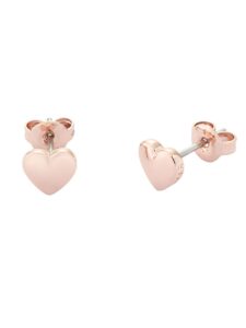 ted baker london harly tiny heart stud earrings for women