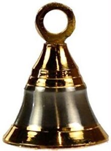 azure green fb106g - brass two tone bell 2"