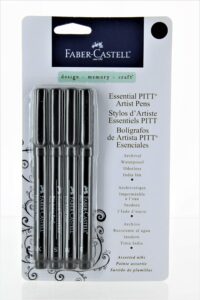 faber-castell essential pitt artists pens