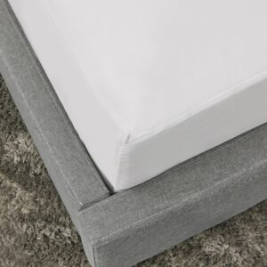 Waterproof Fitted Vinyl Twin Mattress Protector - 39 x 75 x 12