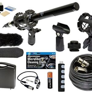 Professional Advanced Broadcast Microphone and accessories Kit for NIKON DSLR D5, D4S, D750, D810, D810a, D300s, D500, D610, D7100, D7200, D3300, D3200, D5100, D5300, D5500, D5600 Cameras