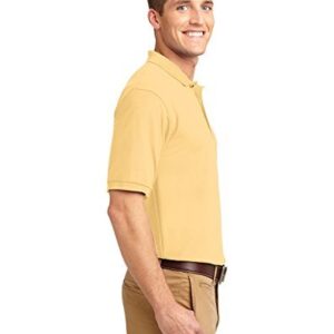 Port Authority Tall Silk Touch Polo. TLK500 Steel Grey