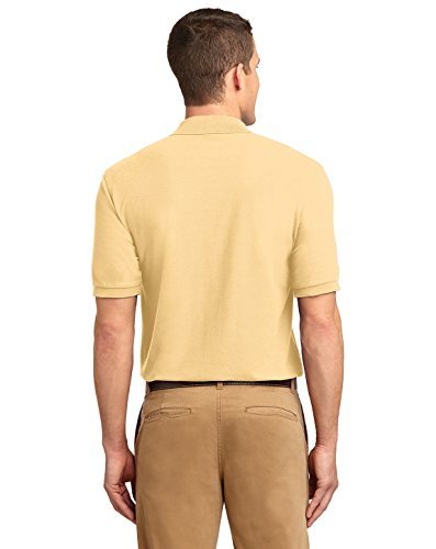 Port Authority Tall Silk Touch Polo. TLK500 Steel Grey