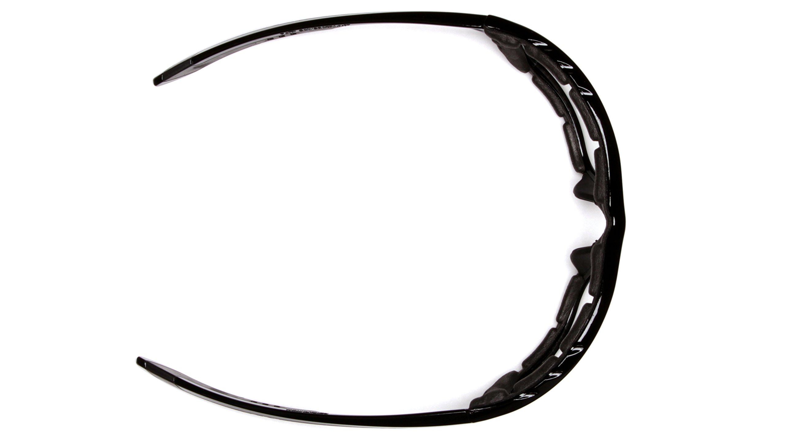 Pyramex Safety Accurist Safety Glasses Black Silver Mirror Lens