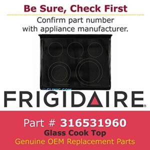 Frigidaire 316531960 Glass Cook Top