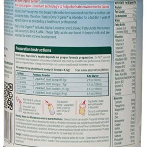 Baby's Only Toddler Formula, Lactose Relief, Organic, 12.7-Ounce Can