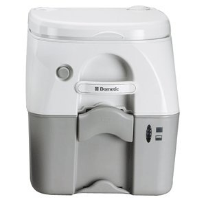 Sealand Dometic 975MSD Portable Toilet 5.0 Gallon - Grey w/Brackets