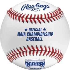 rawlings | flat seam naia collegiate league baseballs | fsr100naia | 12 count