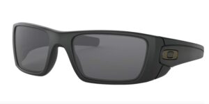 oakley men's oo9096 fuel cell rectangular sunglasses, si matte black/grey, 60 mm