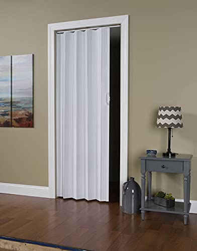 LTL Home Products HSR3680H Regent Interior Accordion Folding Door, 36" x 80", White