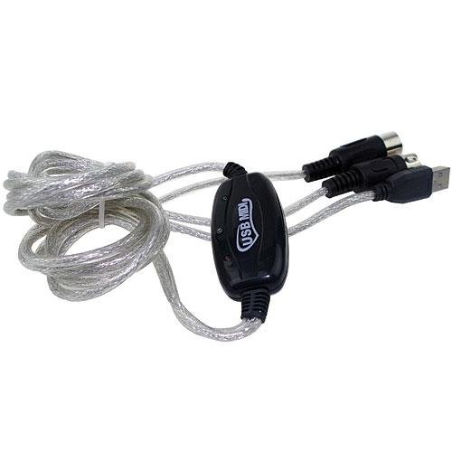 SANOXY USB to MIDI Keyboard Interface Converter Cable Adapter 2M