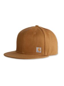 carhartt men's 100 percent cotton duck moisture wicking fast dry ashland cap,carhartt brown,one size