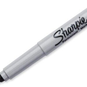 SHARPIE 37001 Permanent Markers, Ultra Fine Point, Black Color, 24 Sets of 12 Markers, 288 Markers Total