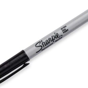 SHARPIE 37001 Permanent Markers, Ultra Fine Point, Black Color, 24 Sets of 12 Markers, 288 Markers Total