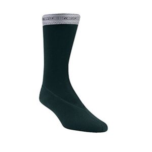 seirus innovation unisex heatwave sock liner, black, large