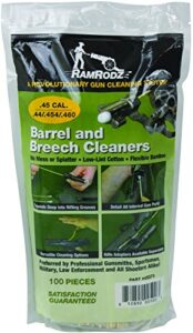 ramrodz barrel and breech cleaners (75-pack).45-caliber