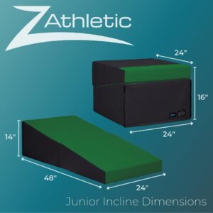 Z Athletic Junior Wedge Mat for Gymnastics and Cheerleading