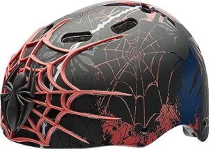 bell 7059833 children spider-man 3d web slinger multi-sport helmet , child (5-8 yrs.)