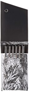 derwent graphite pens, graphik line maker drawing pens, black, 6 pack (2302206)